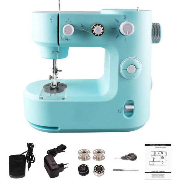 商品名HODLEX Portable Sewing Machine Mini for Beginner with 16 Built-in Stitches and Reverse Sewing gifts for childrenブランド：...