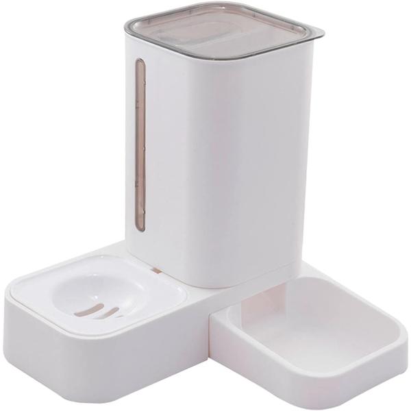 商品名：Leefasy Large Automatic Water Fountain Big Capacity Food Dispenser 1.5L Supplies for Small Cats and Dogs Medium Dog ...