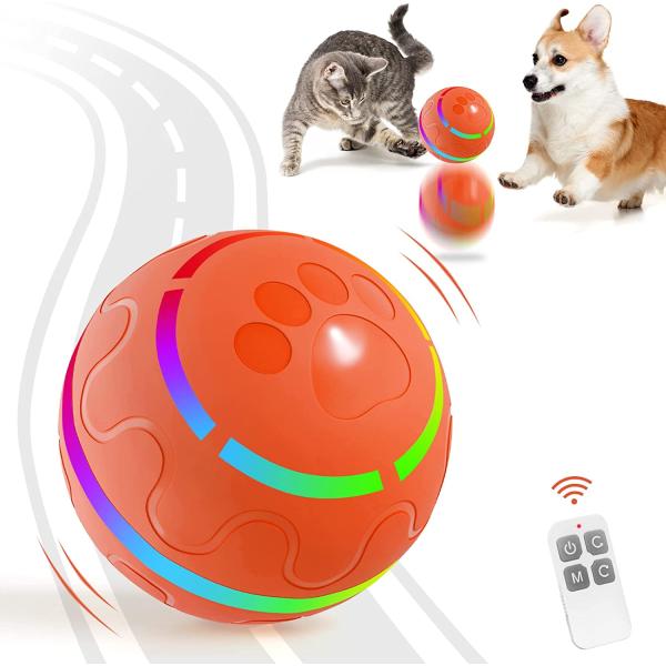 商品名EIODEAR Interactive Dog Toy Ball with Remote Control and LED Flash Light, Rechargeable Wicked Ball Made of Durable Sa...