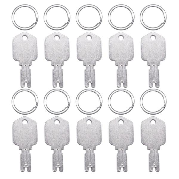 商品名1430 フォークリフトキー Clark Hyster Yale Gradall Gehl Allis Chalmers フォークリフト用 マスタングスキッドステア用 ILCO 1430交換用 10個1430 Forklift Key...