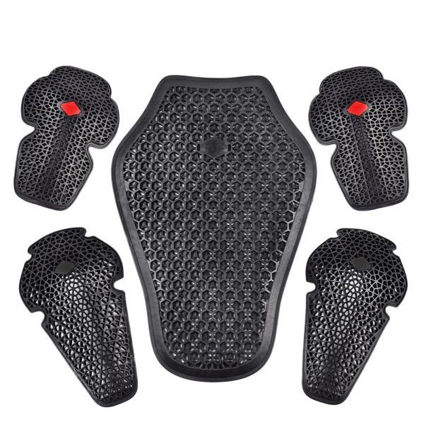 商品名:  CE Level 1 Approved Motorcycle Back Protector Universal Motorbike Shoulder Pads Elbow Pads Soft Motorcycle Jacket ...