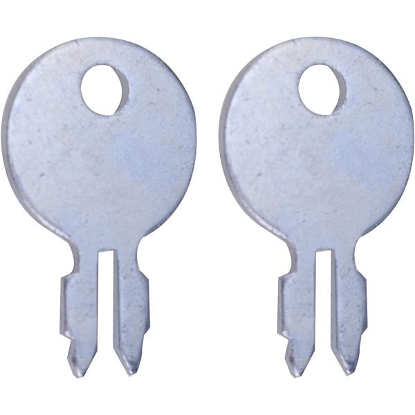 商品名IEQFUE 2PCS Ignition Keys 180292M1 20A180 192529M91 189527M91 Compatible with Massey Ferguson 35 50 65 85 TO20 TO30ブラ...