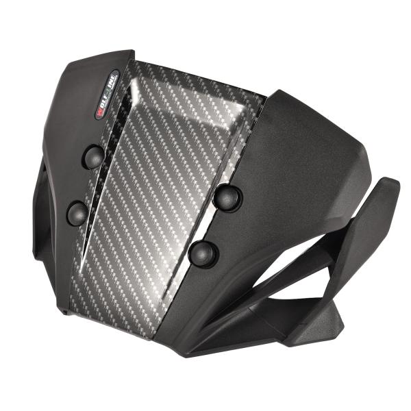 商品名: Lorababer オートバイアッパーヘッドライトフロントガラス CB650R フェアリングカバー ウィンドスクリーン ウィンドディフレクター ABSフライスクリーン H.onda CB 650 R CB650 R CB-650-...