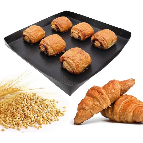 商品名Firsmat Solid PTFE Cooking Basket For Speed Ovens,Quick Oven Basket Tray For Chips Chicken Wings Sub Roll Bread Heati...