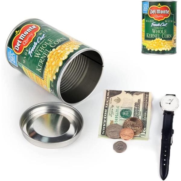 商品名Fake Whole Kernel Corn Can Safes Diversion Secret Stash Safesブランド：Mealivos商品サイズ：高さ：7.5 cm横幅：10.2 cm奥行：11 cm 商品番号：色：Li...