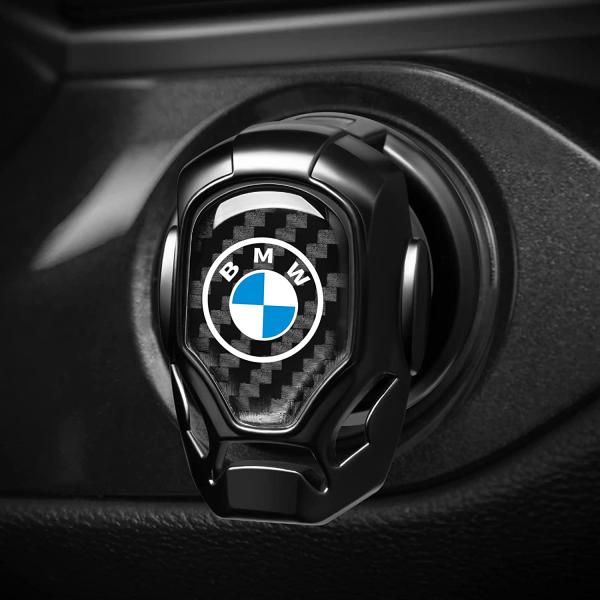 商品名自動車エンジンスタートストップボタンカバー BMW用 プッシュスタートボタン イグニッション保護 傷防止 車のエンジン装飾カバー プロテクター BMW X1 X2 X3 X5 X6 X 7シリーズ プッシュボタンスイッチCar Eng...