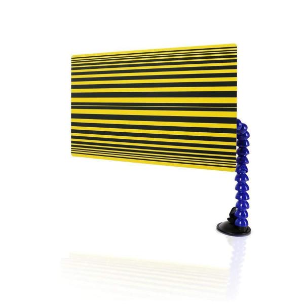 商品名: LadyRosian リフレクターラインボード ペイントレスデントリペアキット イエローストライプと調節可能なホルダー付き 自動デントチェック ラインボードツール へこみ除去 LadyRosian Reflector Line B...