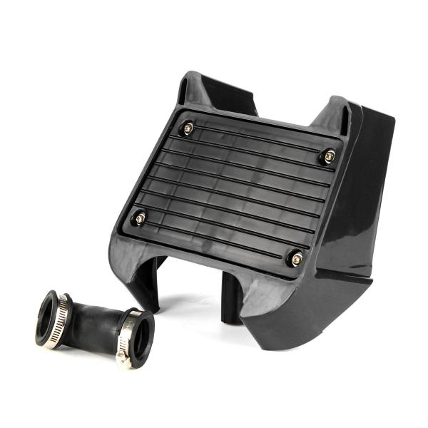 商品名: オートバイ用エアフィルターアセンブリ、フィルタークリーナーボックスアセンブリパーツ PW80 PW 80 PEEWEE80 ヤマハピットバイク(ブラック) SUNQIAO PW80 Air Filter, Air Box for ...