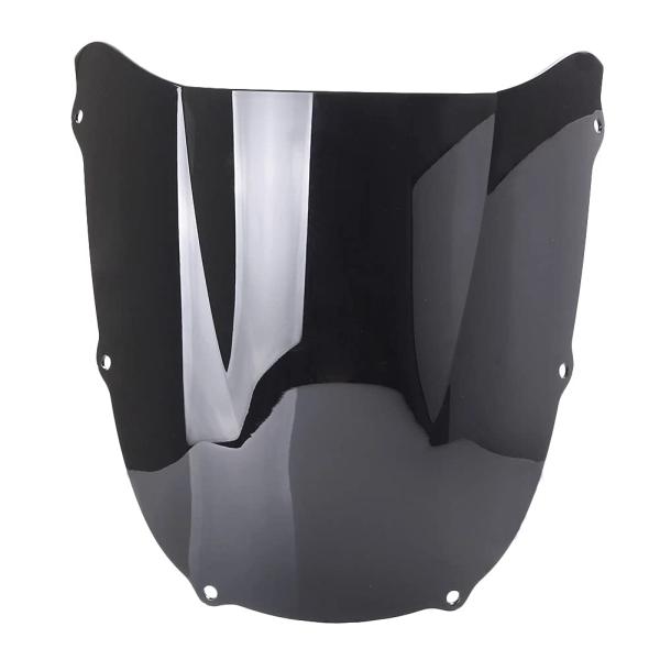 商品名:  Black Windshield Windscreen Screen Double Bubble for Kawasaki ZX-6R Ninja 19981999 Motorcycle Screen Protectorブランド...