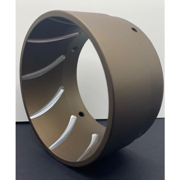 商品名:  Khrome Werks Compatible End Cap "Comet" Exhaust Muffler Tip fits on 4.5" Khrome Werks Exhaust (Burnt Bronze)ブランド: ...