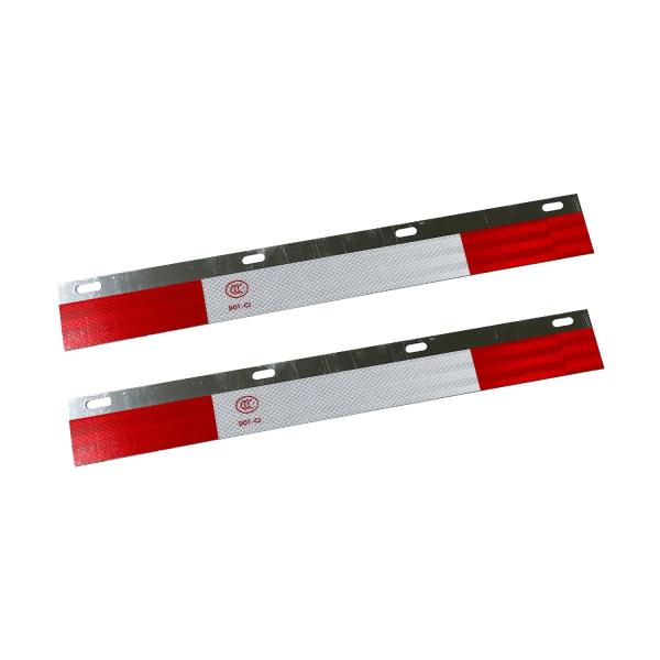 商品名: IBESTWOLF 2個 24インチ x 3インチ アルミ泥よけハンガー トップフラッププレートリフレクター セミトラックトレーラー用 ストレートタイプ IBESTWOLF 2PCS 24" x 3" Aluminum Mud F...