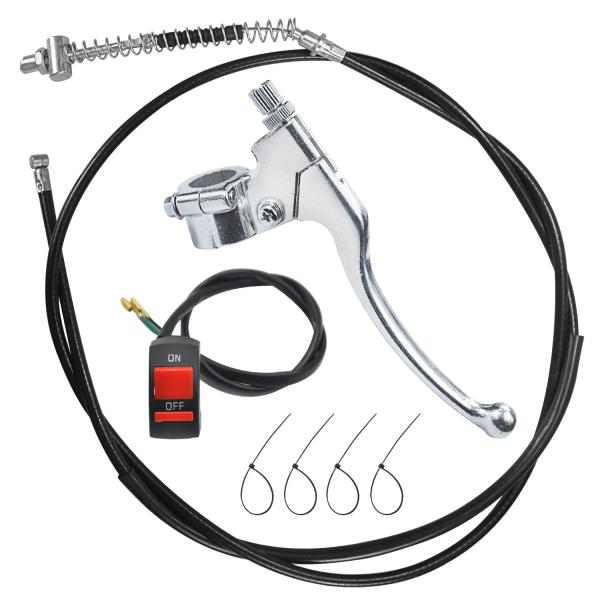 商品名:  HOLATO 22mm 7/8" Left Clutch Brake Handle Lever Perch 68" Drum Brake Cable Switch for Predator 196cc 212cc Baja Wa...