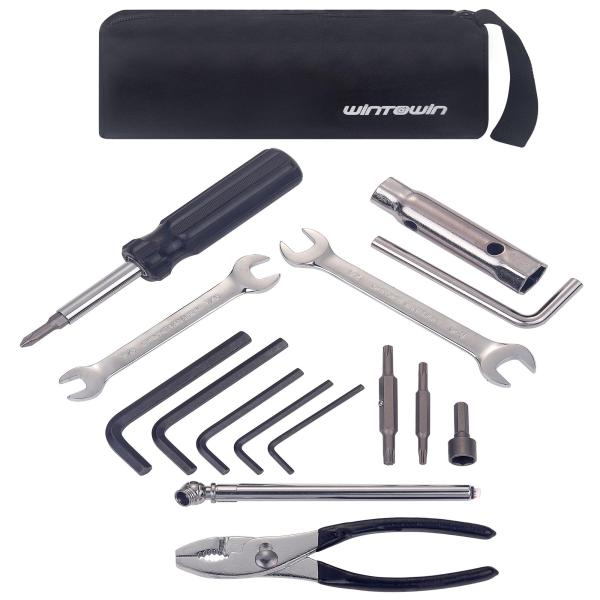 商品名: WINTOWIN コンパクトツールキット Harley Davidsonsオートバイ用 バイク基本修理ツールセット 父親 旦那 クリスマス 誕生日ギフト WINTOWIN Motorcycle Repair Tool Kit fo...