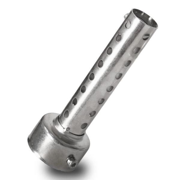 商品名:  Larcele 48mm Universal Motorcycle Exhaust Silencer Adjustable Removable Motorcycle Exhaust Muffler XSQ-03 (Silver)...