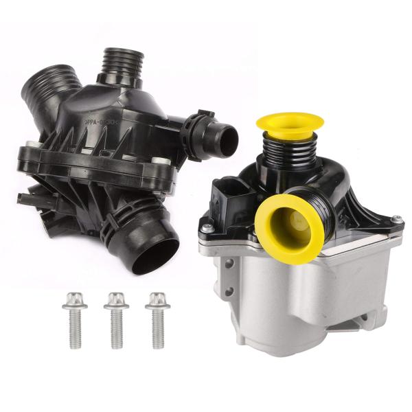 商品名: KUIPERAUTO 11517563659 1151758885 11537536655 電動エンジンウォーターポンプとサーモスタット BMW 135i 135is 335i 335xi 535i 535xiに対応 KUIPER...