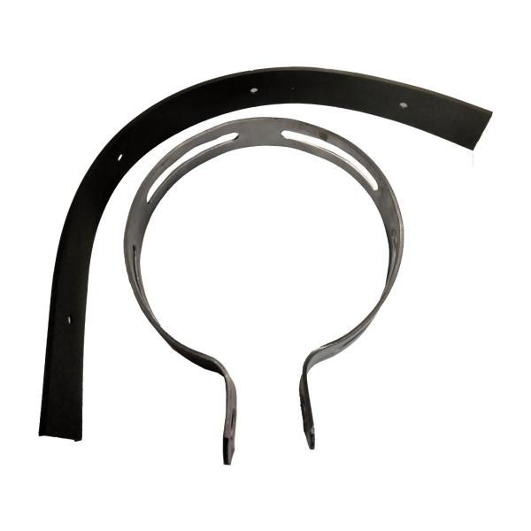 商品名:  Large Muffler Clamp For a Motor Moped Fits all 4 inch Round Scooter Mufflers. OEM part for Wolf Brand Scooters (Wi...