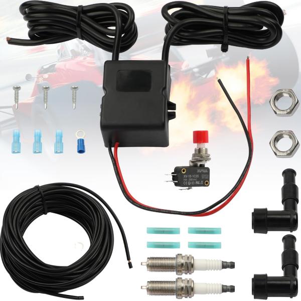 商品名: D7001001 ATVMaster Dual Flamethrower Kit,Exhaust Flame Kit,Suitable for Motorcycles,Cars,Trucks, Flame thrower Kit,...