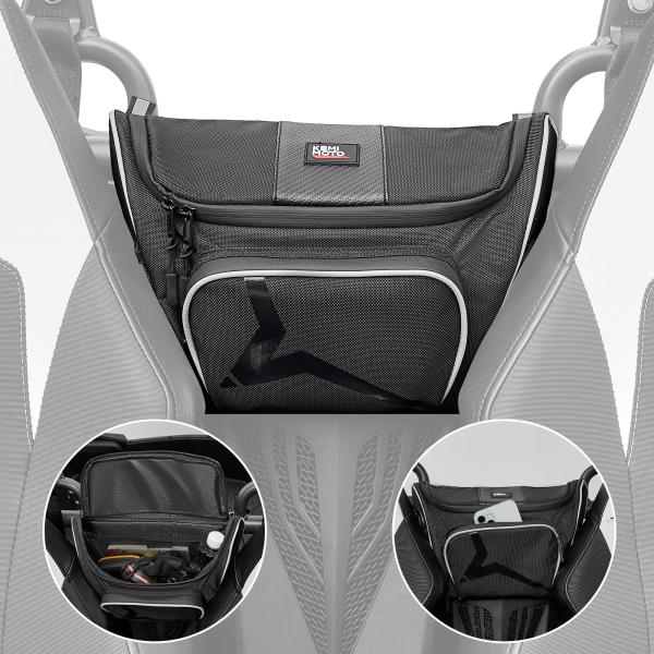 商品名: KEMIMOTO(ケミモト) 収納バッグ1680D生地 CFMOTO ZForce 800 / CFMOTO ZForce 500 2014-2022 Zforceセンターシートバッグ1.85ガロン 防水 UTVストレージバッグ ...