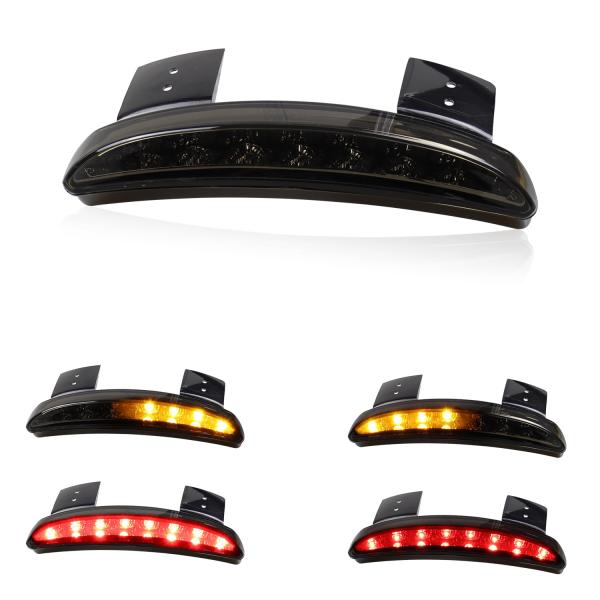 商品名:  FACAILAHA Chopped Fender Edge Light Kits Motorcycle LED Brake Taillights Integrated Turn Signals Lights 12V Tail L...
