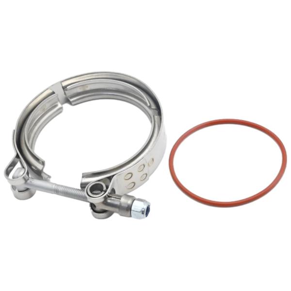 商品名:  MDEOOSKY 3069053 Turbo V-Band Clamp, with 3883284 O-Ring Seal Turbo Exhaust Pipe Clamps 3923060 Replacement for Do...
