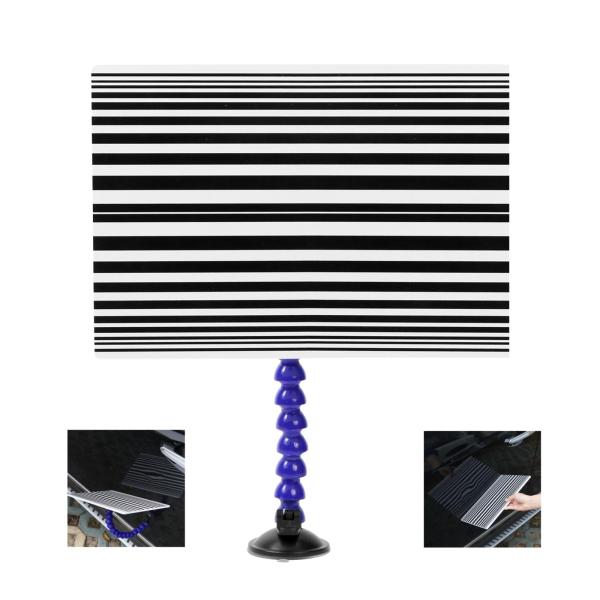 商品名: LadyRosian 凹み反射板 ペイントレス へこみ修復ツール 車体凹み反射板 ストリップラインボード 調節可能なホルダー付き LadyRosian Dent Reflection Board Paintless Car Den...