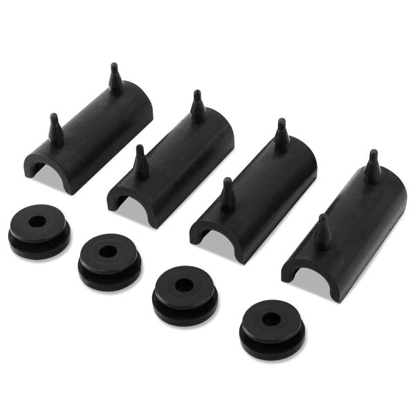 商品名: WOWTK ハードサドルバッグ ゴム製グロメット&amp;サポートクッションマウント HD 用のハーレー ツーリング2014-2025 ロードグライド/ロードキング/ストリートグライド/エレクトラグライド/ウルトラリミテッドスタン...