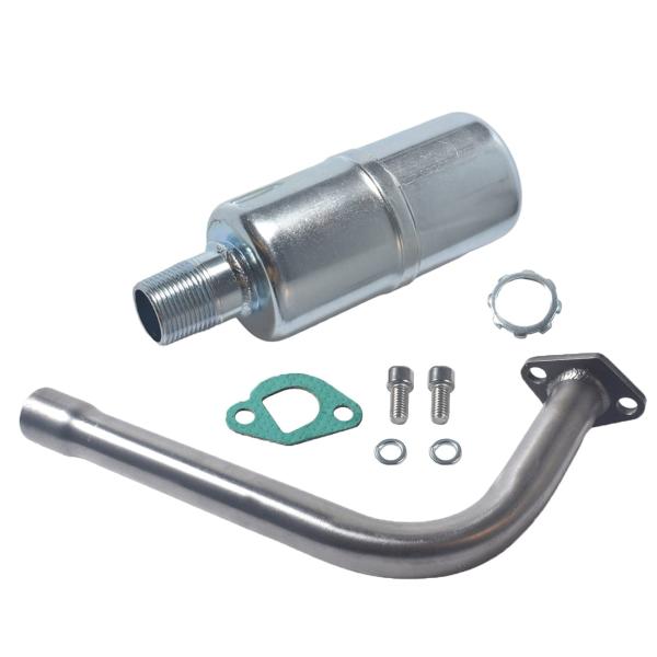 商品名:  Exhaust Pipe Muffler for Predator 212cc 196cc 6.5HP Go Kart Mini Bike Muffler for Coleman CT200U BT200X CT200u-ex ...