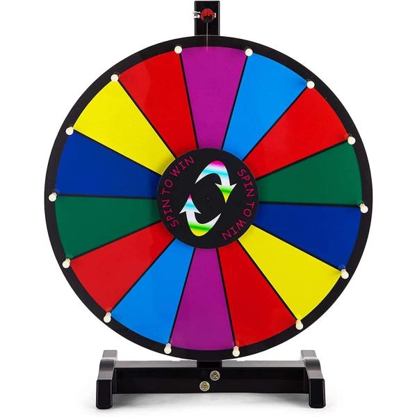 商品名:  CFDZCP Spin Wheel Game, Spinning Prize Wheel, Lottery Lucky Turntable Props Game, Event Lottery, Rewritable, Super...