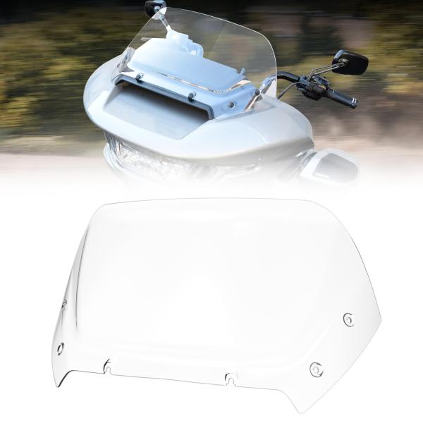 商品名: VEISUTOR 11.75インチ フロントガラス Harley Road Glide CVO 2024用 クリアウィンドシールド ウィンドスクリーン エアディフレクター ハーレーダビッドソン ロードグライド CVO FLTRXS...