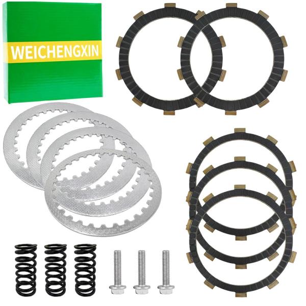 商品名:  WEICHENGXIN Pemium Clutch Friction Disc Plates For Kawasaki Ninja 400 EX400 ABS SE ABS KRT Edition 20018-2023#1308...