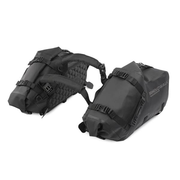 商品名:  HXBER Motorcycle Side Bag, Motorcycle Rearseat Bag Large Capacity Motorcycle Bag Universal Motorcycle Riding Rear ...