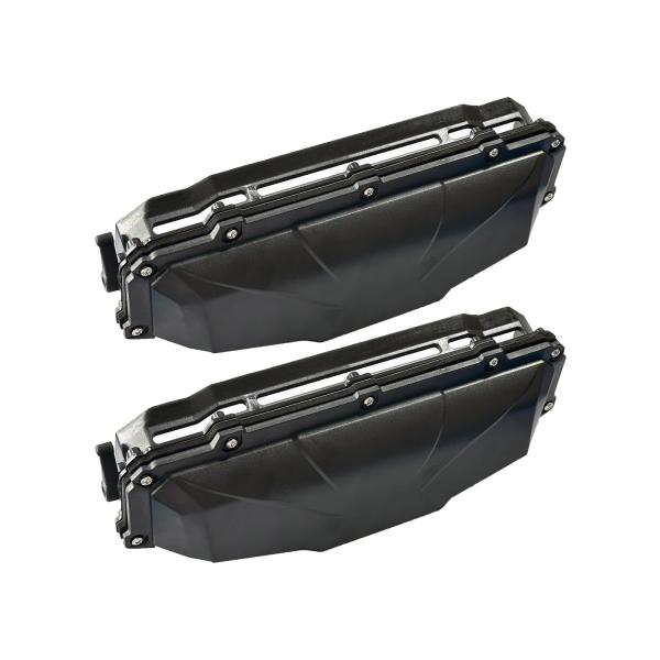 商品名: ACA フロントガラス通気口セルフインストールキット 2個入り 換気霜と曇り止め用 Can Am Maverick X3対応 UTVに最適 ACA 2Pcs Windshield Vent Self Install Kit for...