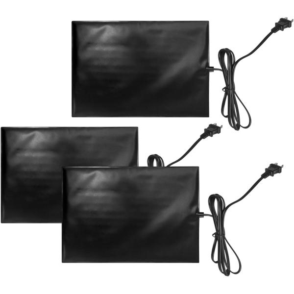 商品名: SWTHM 自動サーモスタット付きRVタンクヒーターパッド 3個 12インチ x 18インチ キャンピングカー トレーラー キャンピングカー キャンピングカー RV ウォータータンク冬季用 3Pcs 12" x 18" RV Ta...