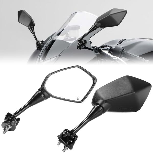 商品名:  KEMIMOTO Motorcycle CBR 600 CBR600RR Rear View Mirrors Compatible with F4 F4I CBR1000RR CBR300R CBR500R CBR900 CBR...