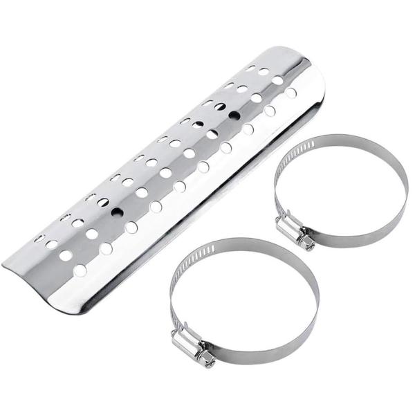 商品名:  CYTGOUPER Motorcycle Exhaust Pipe Protector, Exhaust Heat, Universal Motorcycle Heat Wrap with 2 Stainless Steel C...