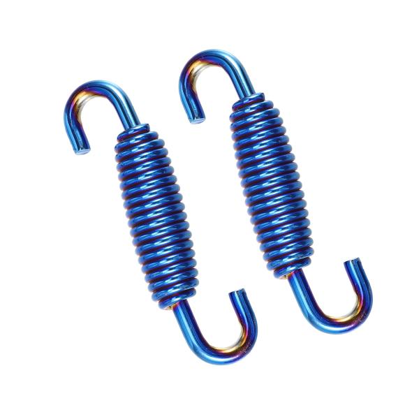 商品名:  RATCHROLL 2 Pcs Motorcycles Universal Exhaust Pipe Spring 55mm 2.17" Stainless Steel Exhaust Pipe Spring Hook Modi...