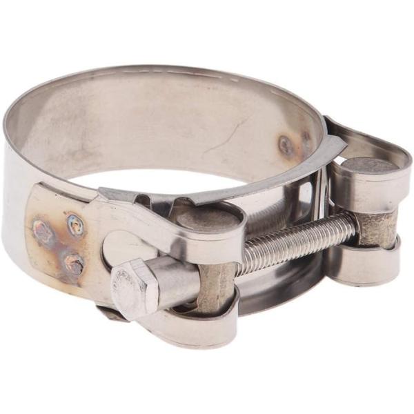 商品名:  Stainless Steel Exhaust Band Clamp, Exhaust Clamp Stainless Steel Exhaust Band Replacement for Motorcycle Water Ho...