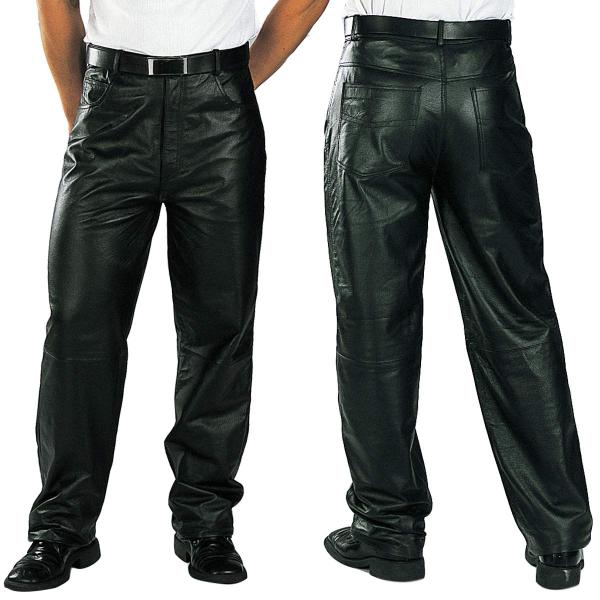 商品名:  Milwaukee Leather Men's Premium Black Cowhide Leather Motorcycle Casual Rider Pants - 50ブランド: Milwaukee Leather商品サ...