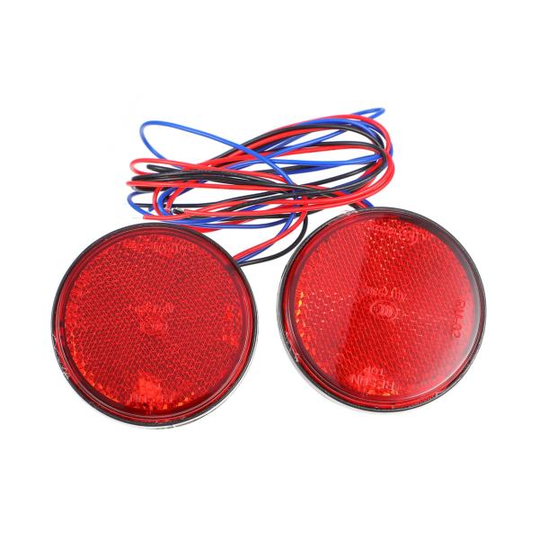 商品名:  Alipis Motorcycle Led Brake Tail Light Reflectors Durable Plastic for Bikes Cars Trucksブランド: Alipis高さ: 2.9972cm横幅:...
