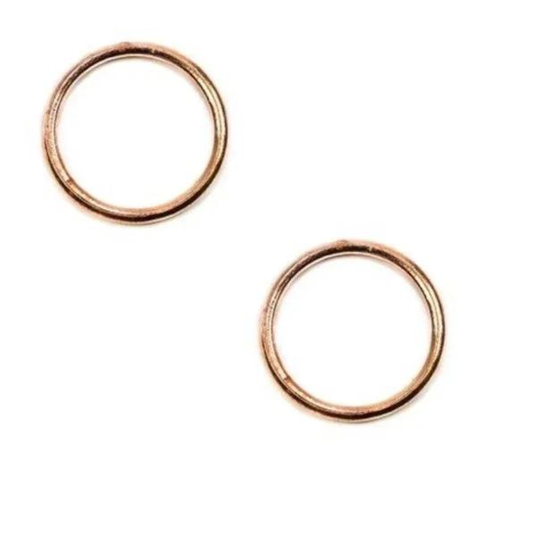 商品名:  38.5 * 46.5 * 4 Motorcycle Exhaust Pipe Gasket For KH125 A 77-81 KE175D 79-83 KH400 76-79 KH500 1976-1978(2pcs)ブラン...