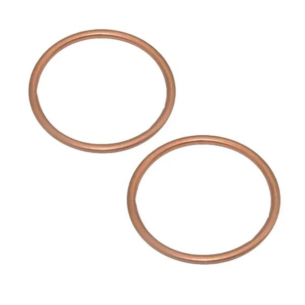 商品名:  36.5 * 45 * 2.5mm Motorcycle Exhaust Pipe Gasket For ZX-10R 1000 11-18 ZX-10RR 17-18 SL250 Ninja Z250 SL 15-17(2pc...