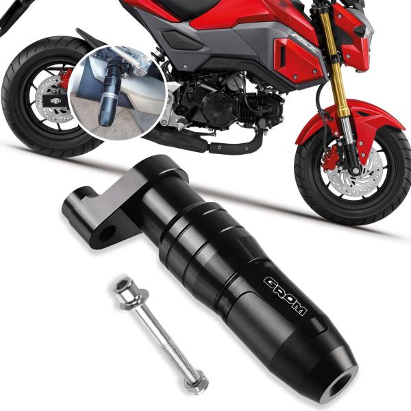 商品名:  KAGEFUNE For MSX 125 GROM 2025 m muffler protector exhaust slider frame protector crash pad anti-fall protection p...