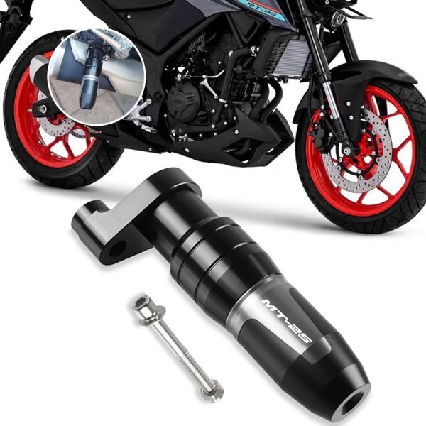 商品名:  KAGEFUNE For MT25 MT-25 2025 Muffler Protector Exhaust Sliders Frame Protectors Crash Pads Anti-Fall Protection Pa...