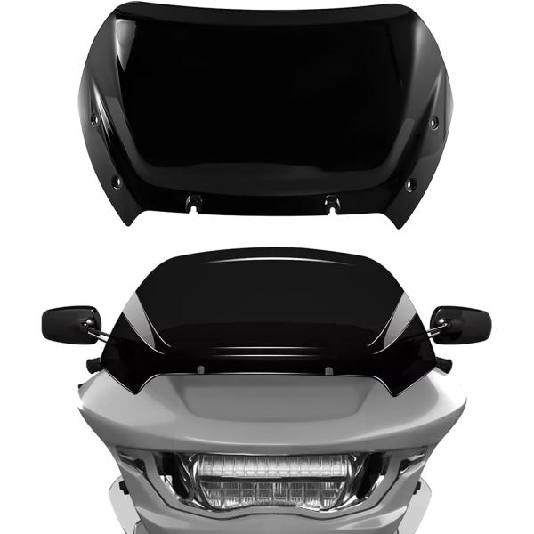 商品名:  STLPRO 12" Black Windscreen Windshield Wind Splitter for Harley Road Glide CVO 2024, Dark Tinted Wind Shield Winds...