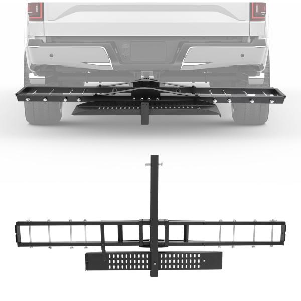 商品名:  ECOTRIC 600LB Hitch Mount Motorcycle Carrier Transportation Racks Hitch Mount Rack Dirt Bike Hitch Truck Heavy Dut...