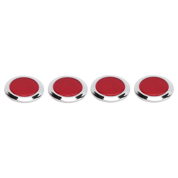 商品名:  RiToEasysports 4PCS Red Reflector Truck Reflectors ABS Trim Round Reflective Protection for Automobile Motorcycle ...