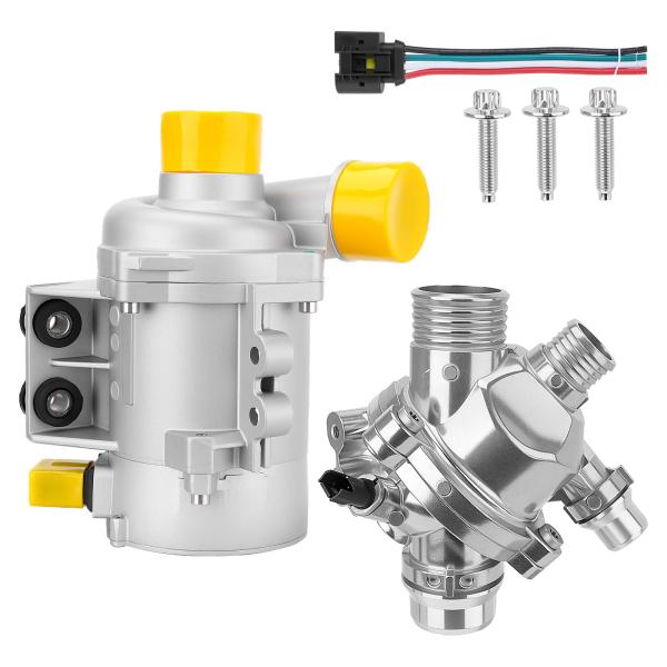 商品名:  11517586925 Electric Engine Water Pump &amp;11537536655 Thermostat Compatible with BMW 128i 323i 323xi 328i 330i 5...