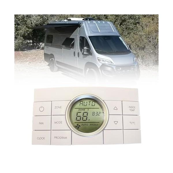 商品名: BABERGOU RV サーモスタット マルチゾーン コンフォート コントロール センター 2 10-ボタン 交換用 Dometic CCC2 エアコンディトナー シリーズ 579,595,600,6308,520,6218xx,...