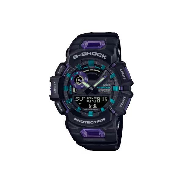 アーバンスポーツをコンセプトに日常のトレーニングを快適にサポートするG-SHOCKのスポーツラインです。スマートフォンのGPS機能と連携し距離計測を補正。この距離計測と走行時間計測を連動させ走行ペースの計測に対応するほか、オートラップ機能も...