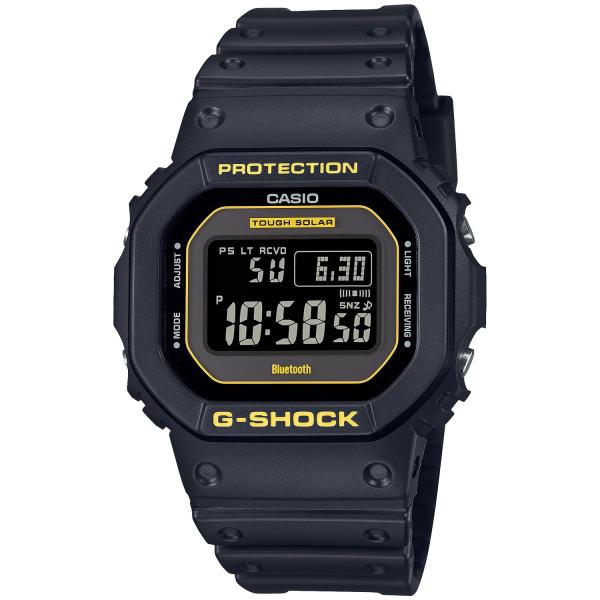 1983年の発売以来、飽くなき強さを求めて進化を続けるタフネスウオッチG-SHOCKから、ブラックとイエローの色使いが目を引く、Caution Yellowシリーズです。 ワークウェアや標識などで注意喚起を表す、ブラックをベースにイエローの...